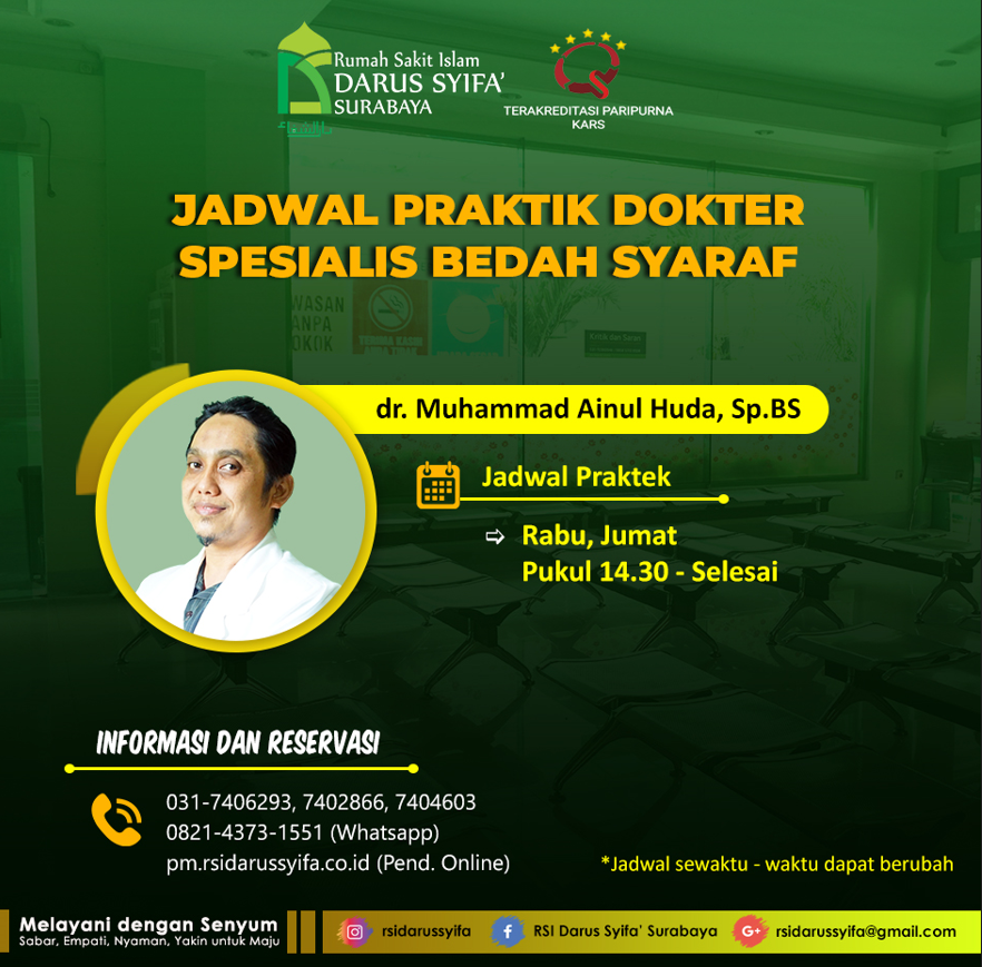 Jadwal Dokter – RSI DARUS SYIFA' SURABAYA