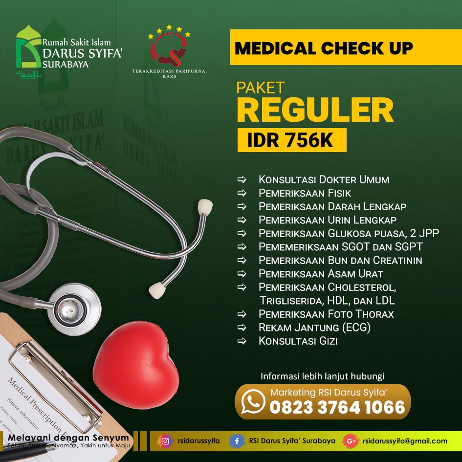 Promo Layanan – RSI DARUS SYIFA' SURABAYA