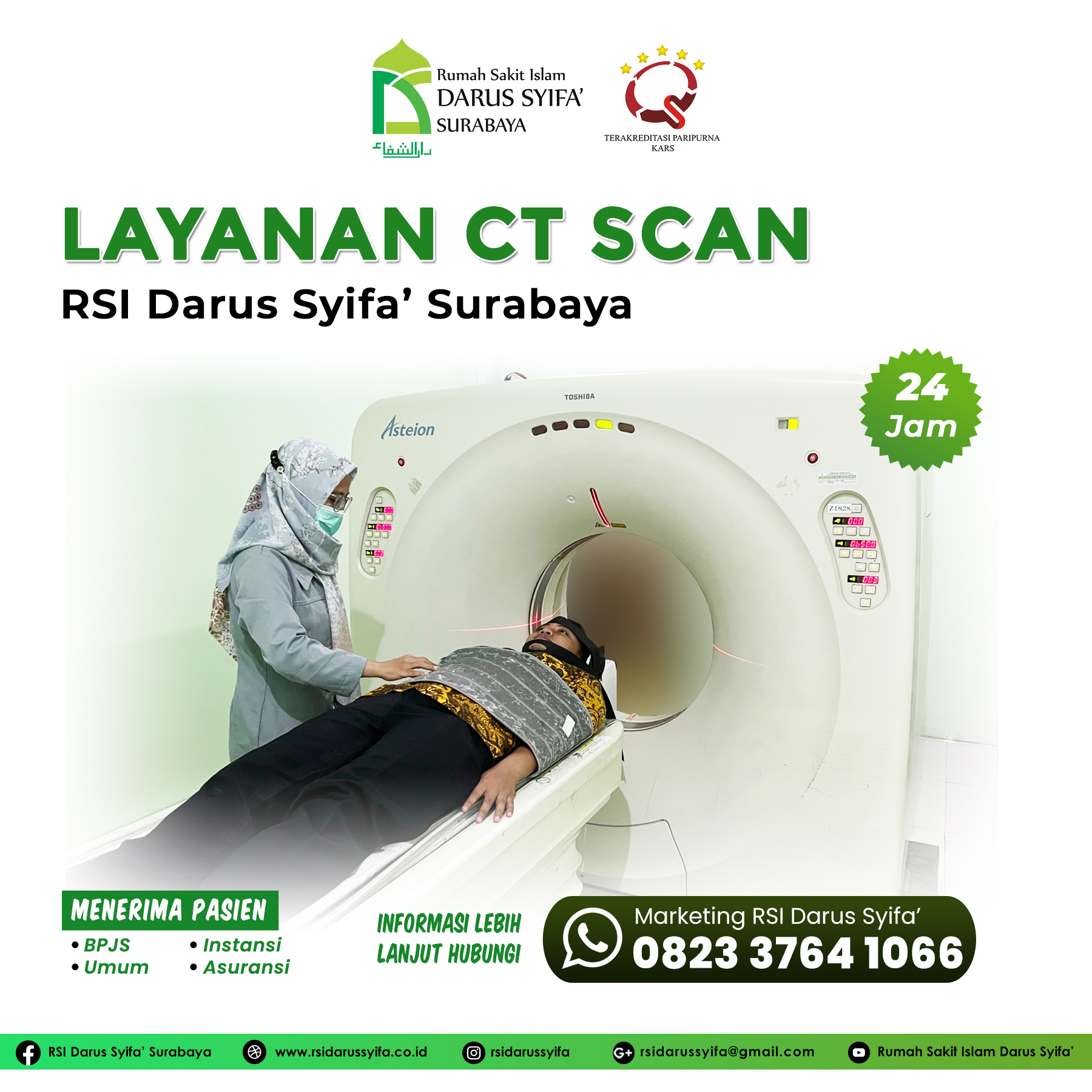 Penunjang Medik – RSI DARUS SYIFA' SURABAYA